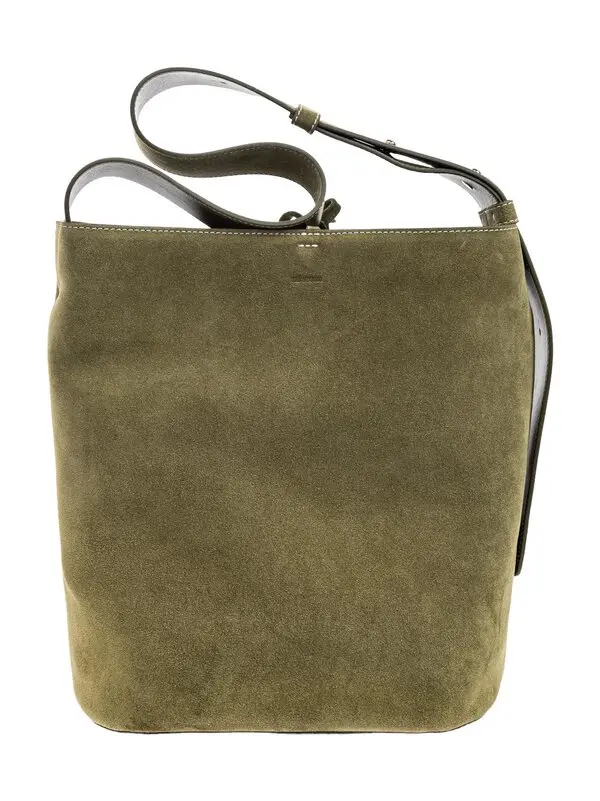 Lié Studio The Norma Suede Shopper Bag - Green