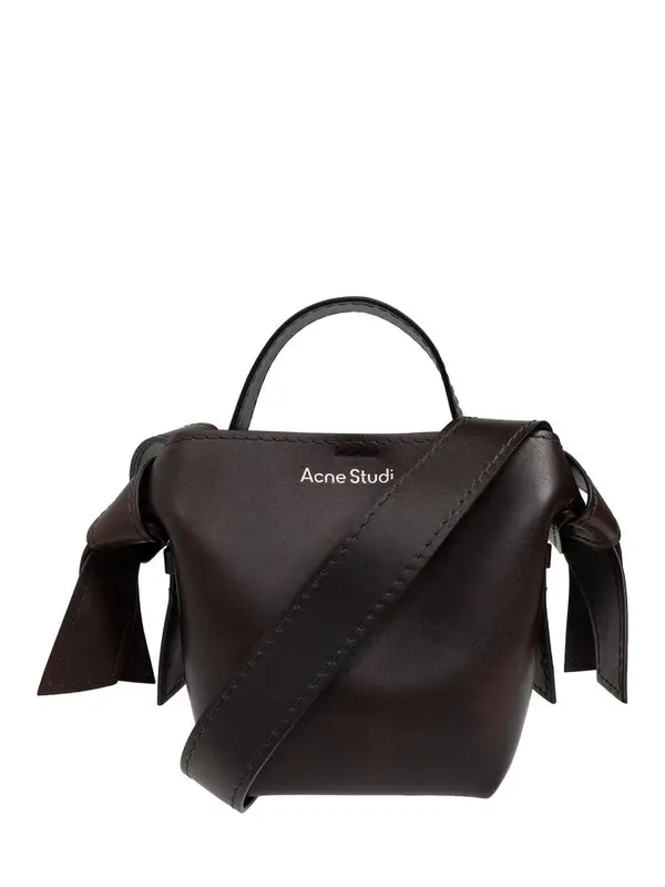 Acne Studios Shoulder Bag In Calf Leather - Brown