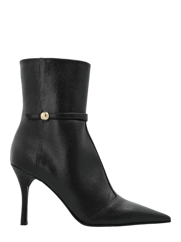 Furla Sfera Heeled Ankle Boots - Black