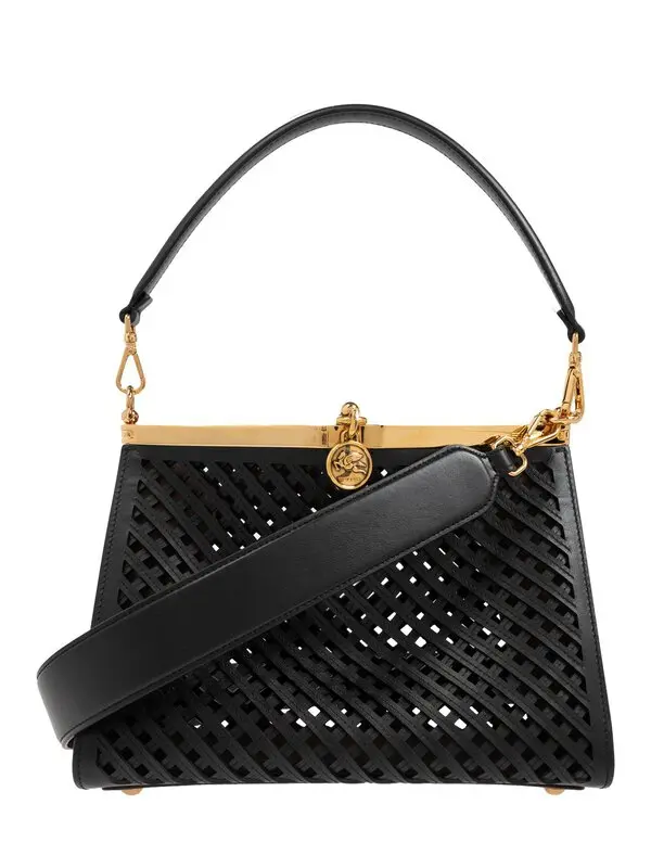 Etro Vela Medium Shoulder Bag - Black