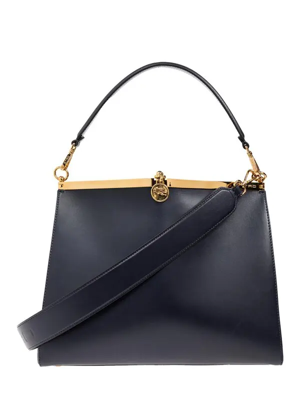 Etro Vela Large Bag - Navy Blue