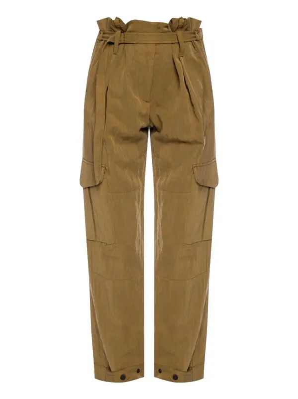 Rag & Bone Trousers With Belt - Green