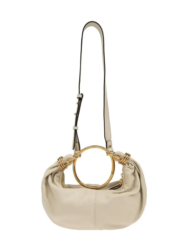 Chloé Bracelet Small Shoulder Bag - Cream