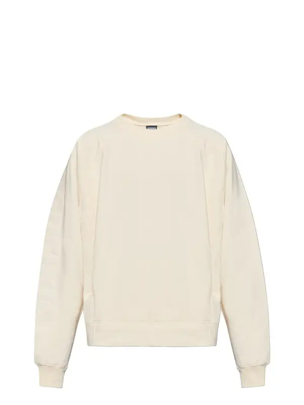 Jacquemus Typo’ Logo Sweatshirt - Cream