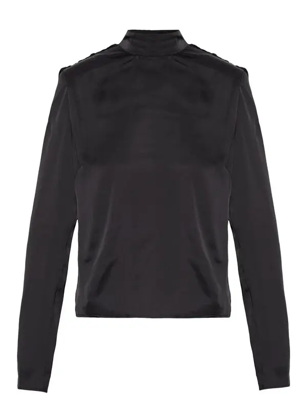 ROTATE BY BIRGER CHRISTENSEN Tie-back Top - Black