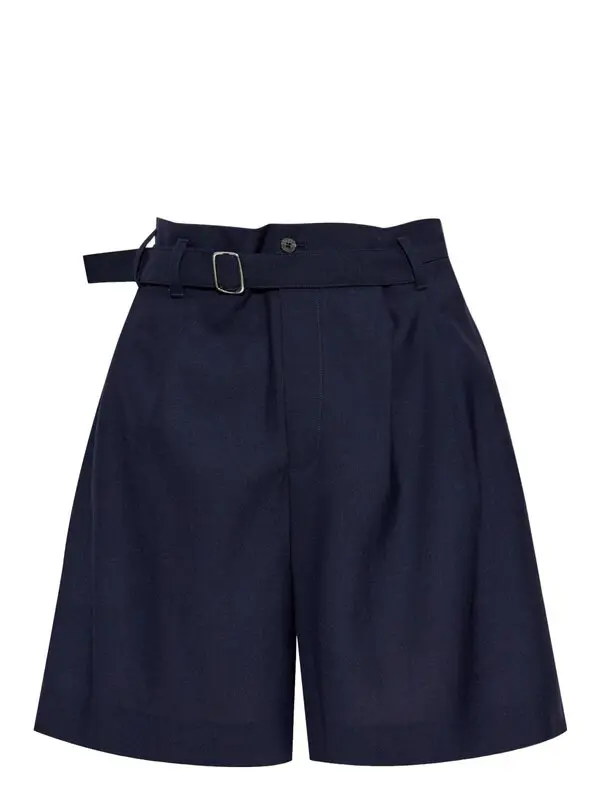 Jacquemus Wool Shorts - Navy Blue