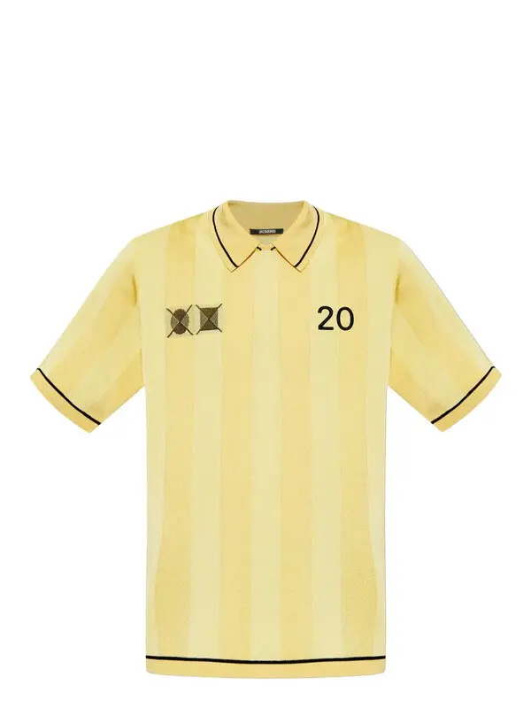 Jacquemus Patterned Polo - Yellow