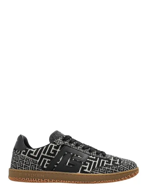 Balmain Swan Low-top Sneakers - Black