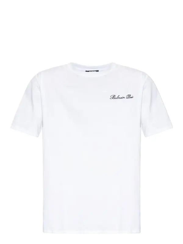 Balmain T-shirt With Logo - White