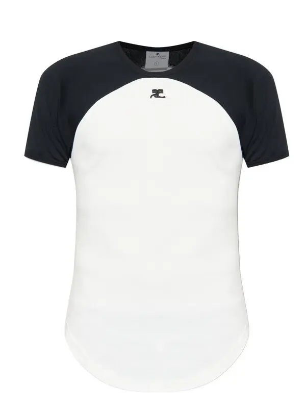 COURREGES T-shirt With Logo - White