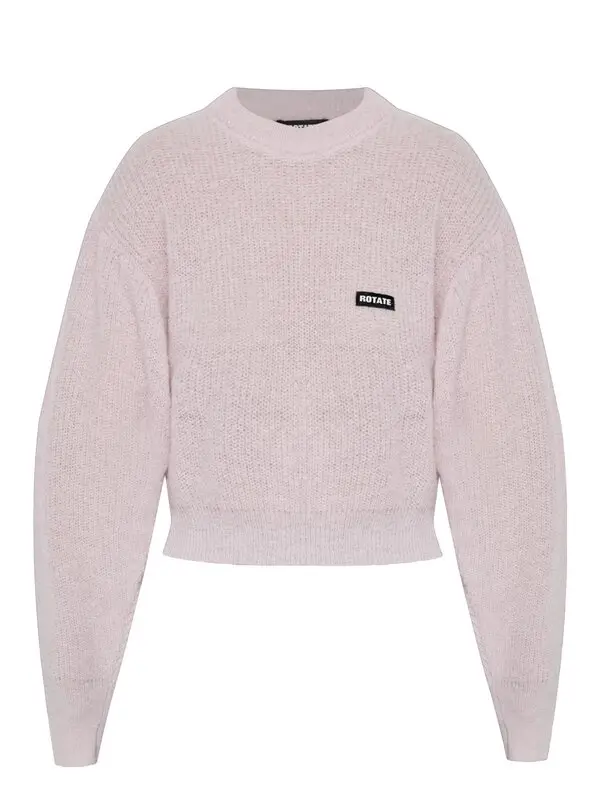 ROTATE BY BIRGER CHRISTENSEN Logo Sweater - Pink