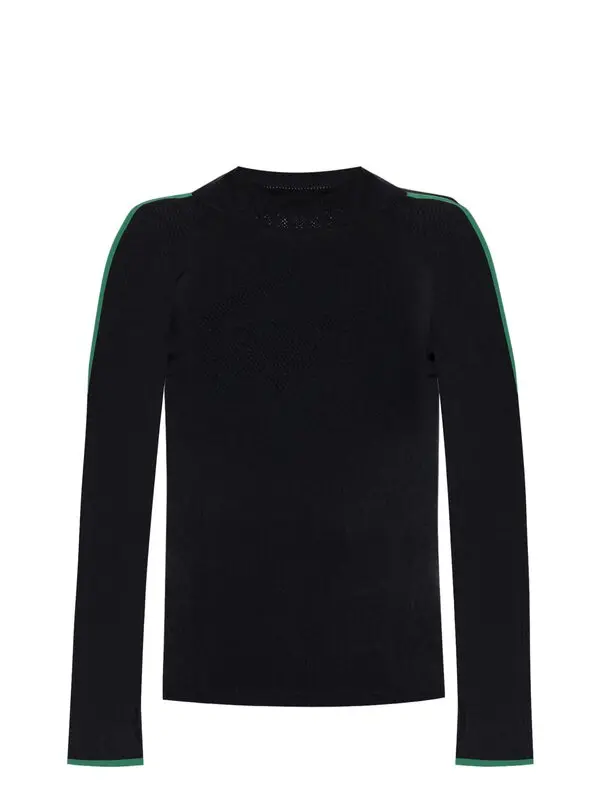 LACOSTE RUNWAY Logo Top - Black