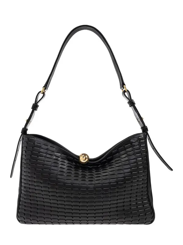 Furla Sfera Soft Large Shoulder Bag - Black