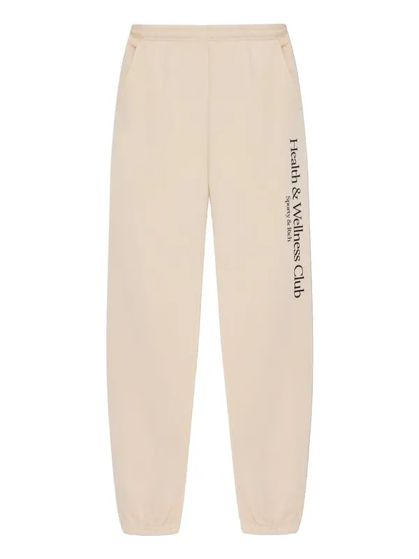 SPORTY & RICH Preppy Collection Sweatpants - Cream