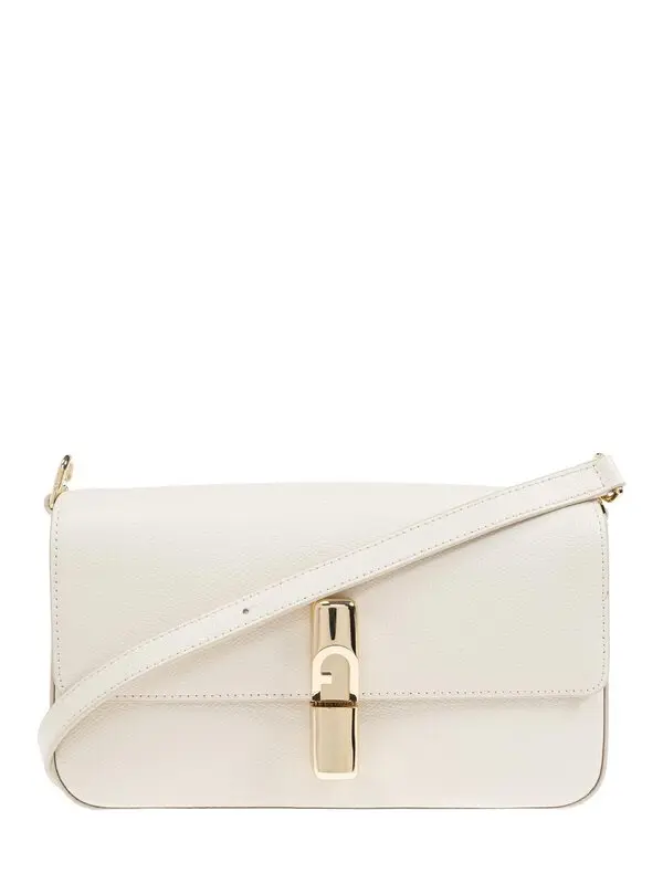 Furla Iride Small Shoulder Bag - White