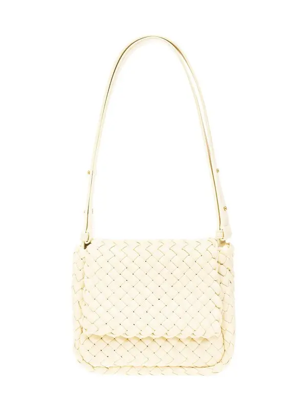 Bottega Veneta Cobble Small Shoulder Bag - Yellow
