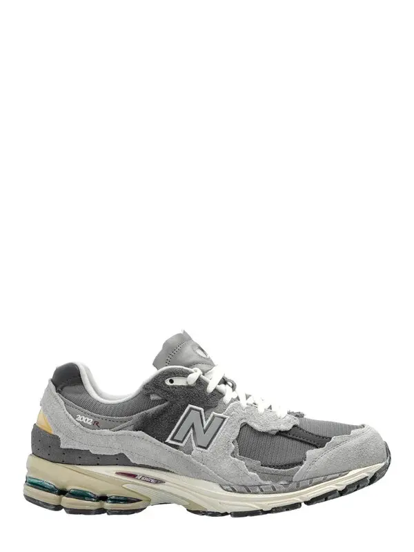 NEW BALANCE Suede And Mesh Sports Shoes - Grey