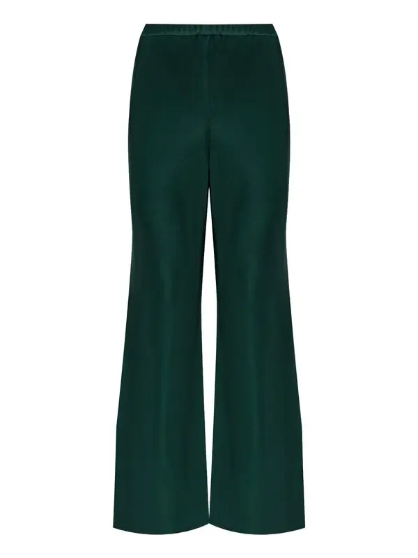 Zimmermann Flared Viscose Pants - Green
