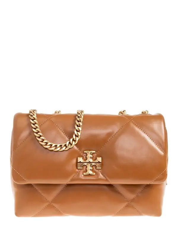 Tory Burch Kira Diamond Shoulder Bag - Brown