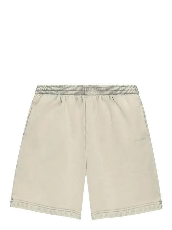 Balenciaga Logo Shorts - Cream