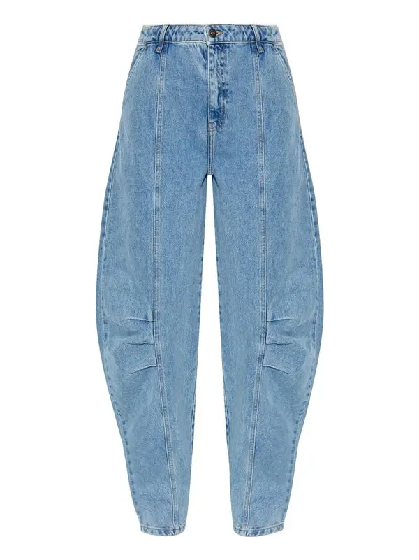 ROTATE BY BIRGER CHRISTENSEN Logo Jeans - Blue