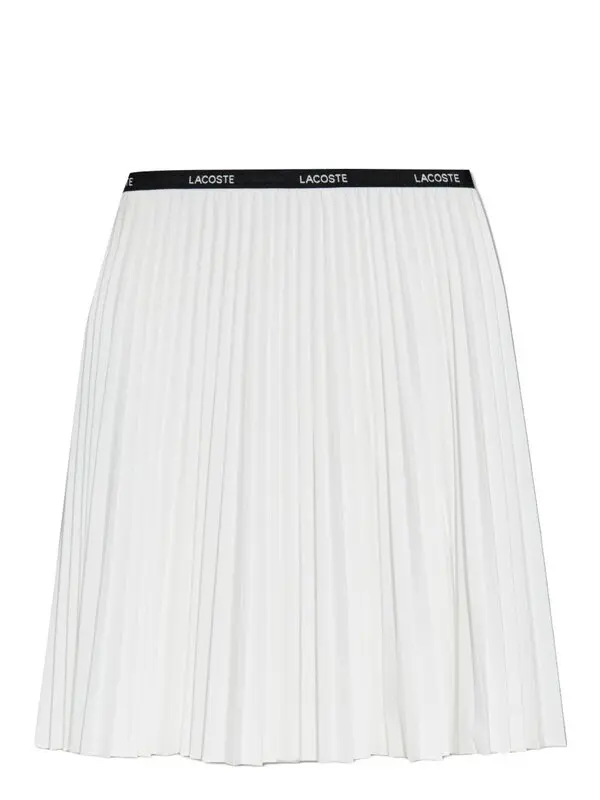 Lacoste Pleated Skirt - White