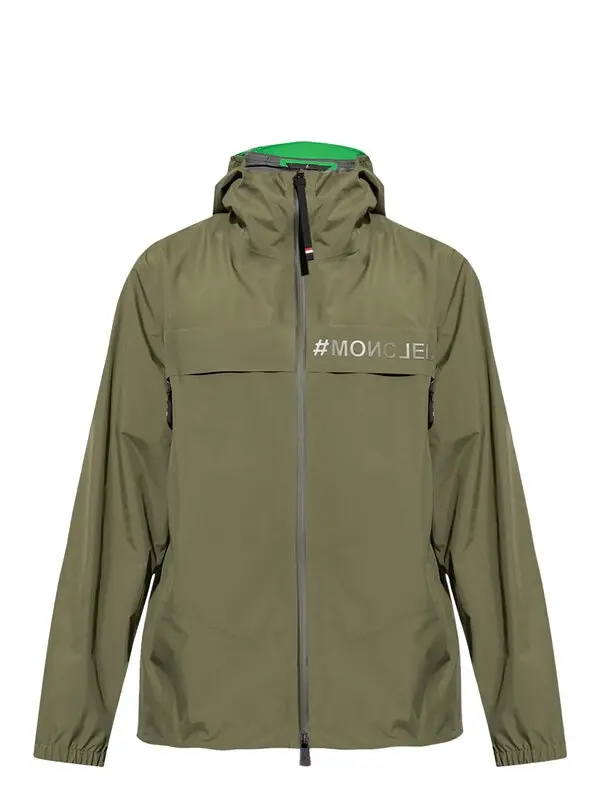 Moncler Khaki Shipton’ Hooded Jacket - Green