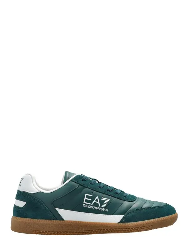 Emporio Armani Logo Sneakers - Green