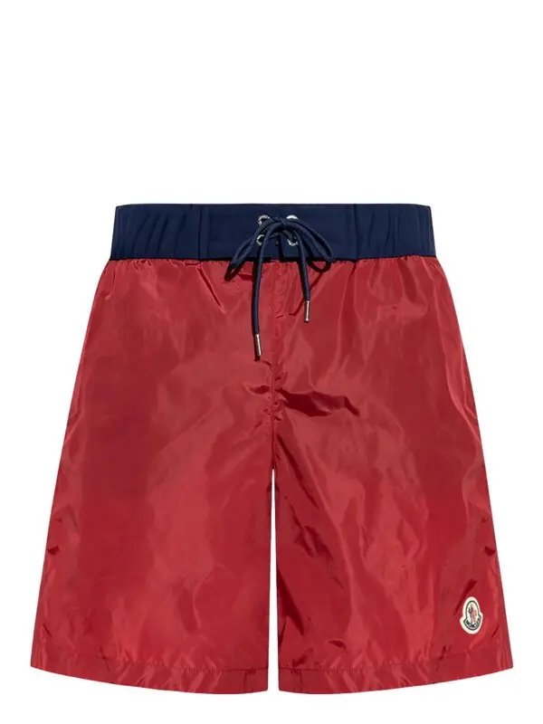 Moncler Swim Shorts - Red