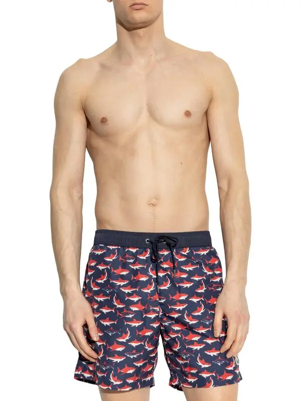 Moncler Swim Shorts - Navy Blue