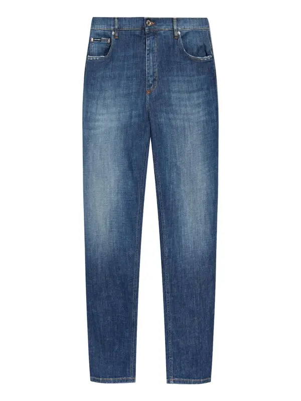 Dolce & Gabbana Loose Fit Jeans - Blue