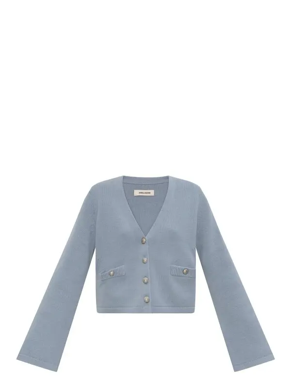 Zadig&Voltaire Nolly Cardigan - Light Blue