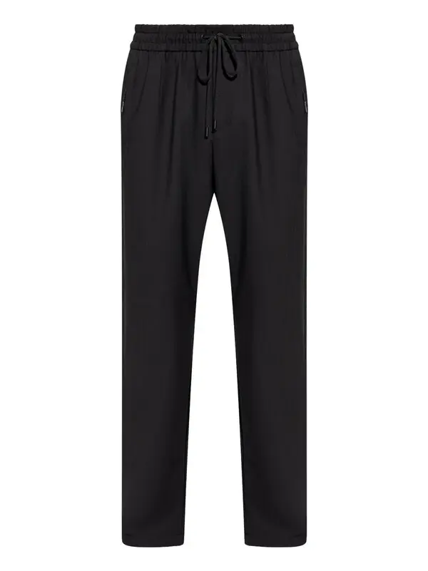 Dolce & Gabbana Side-striped Trousers - Black