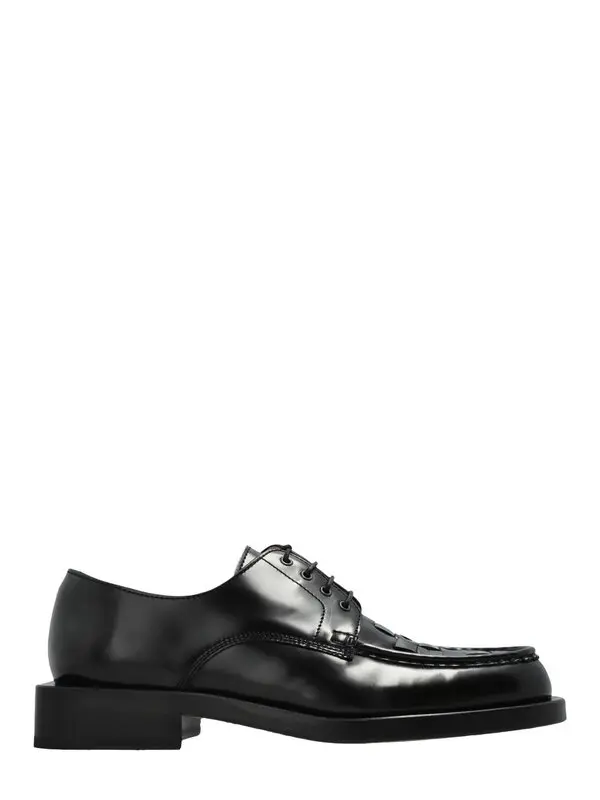 Jacquemus Leather Derby Shoes - Black