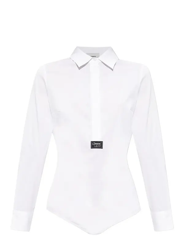 Coperni Long-sleeve Bodysuit - White