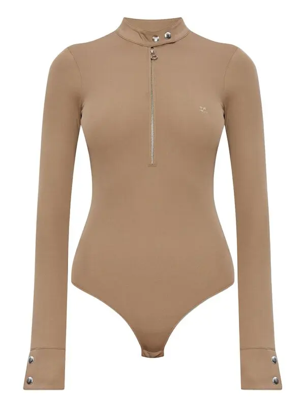 COURREGES Long-sleeve Bodysuit - Beige