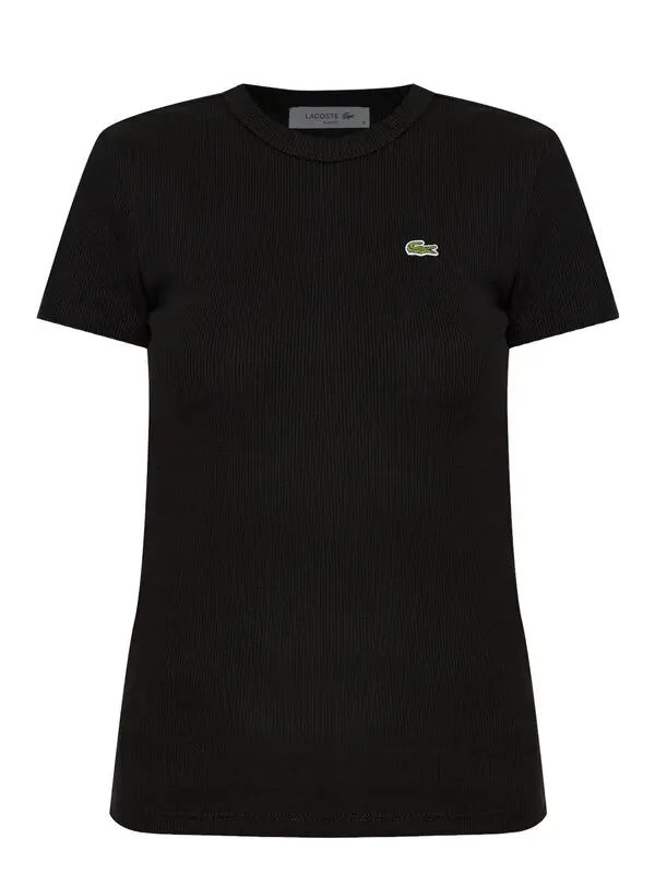 Lacoste Logo T-shirt - Black