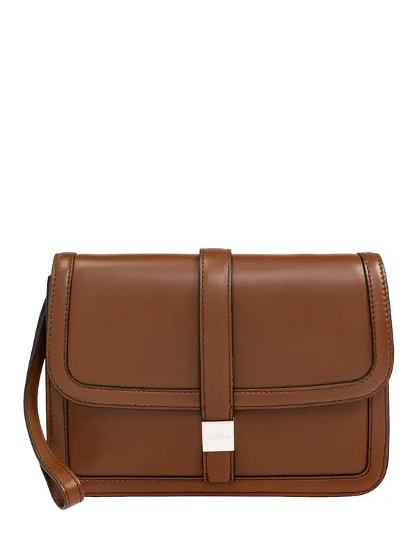Max Mara Bianca Clutch - Brown