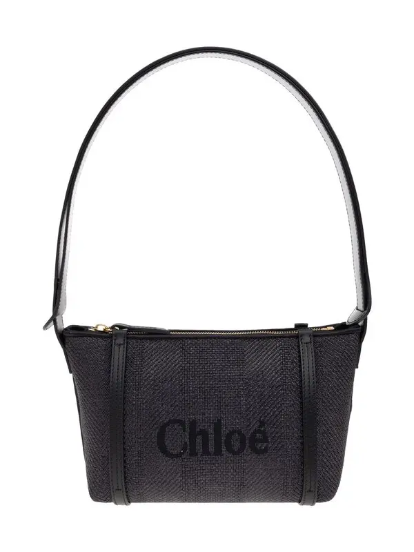 Chloé Rectangular Shoulder Bag - Black