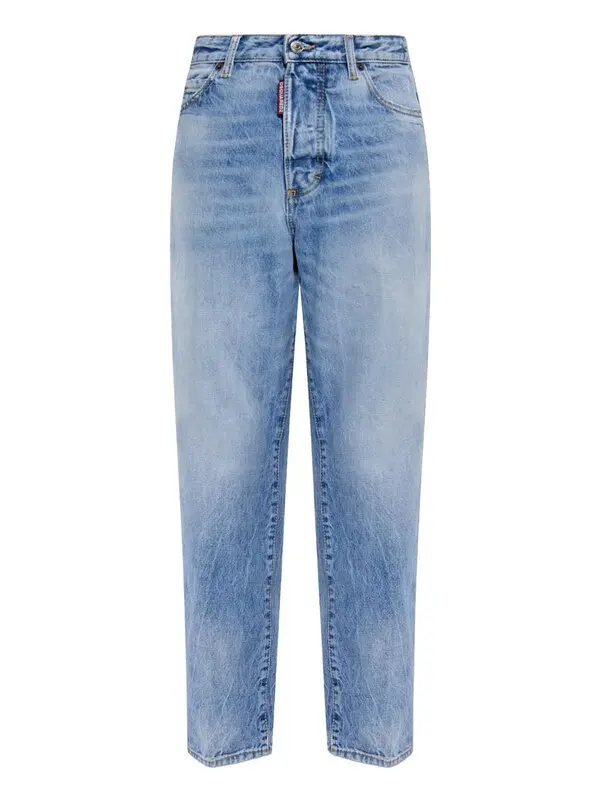 Dsquared2 Boston Boyfriend Jeans - Light Blue