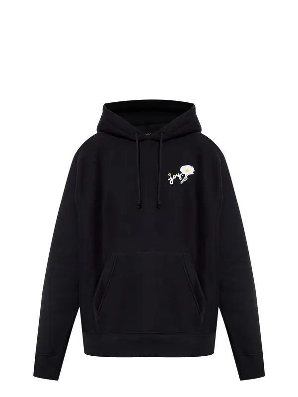 Marc Jacobs Daisy Graphic Hoodie - Black