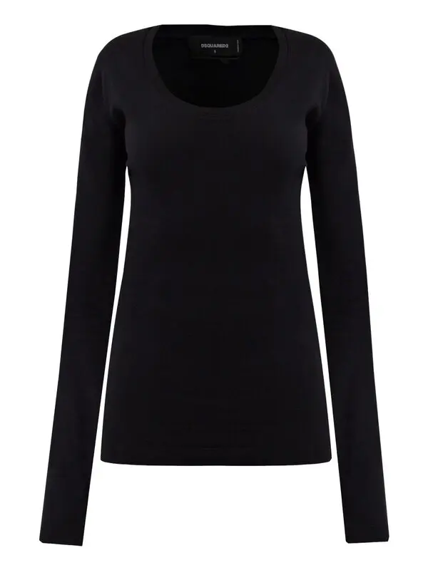 Dsquared2 Long-sleeved Top - Black