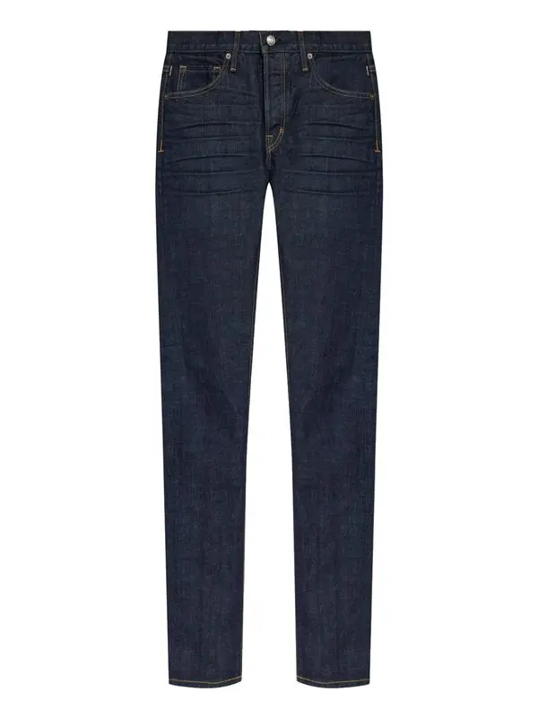 TOM FORD Slim Fit Jeans - Navy Blue