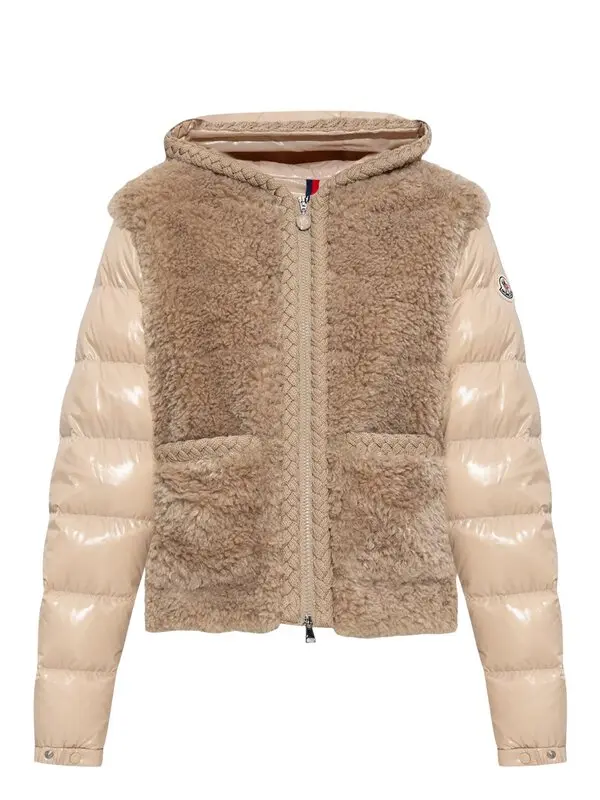 Moncler Plantay Down Jacket - Beige