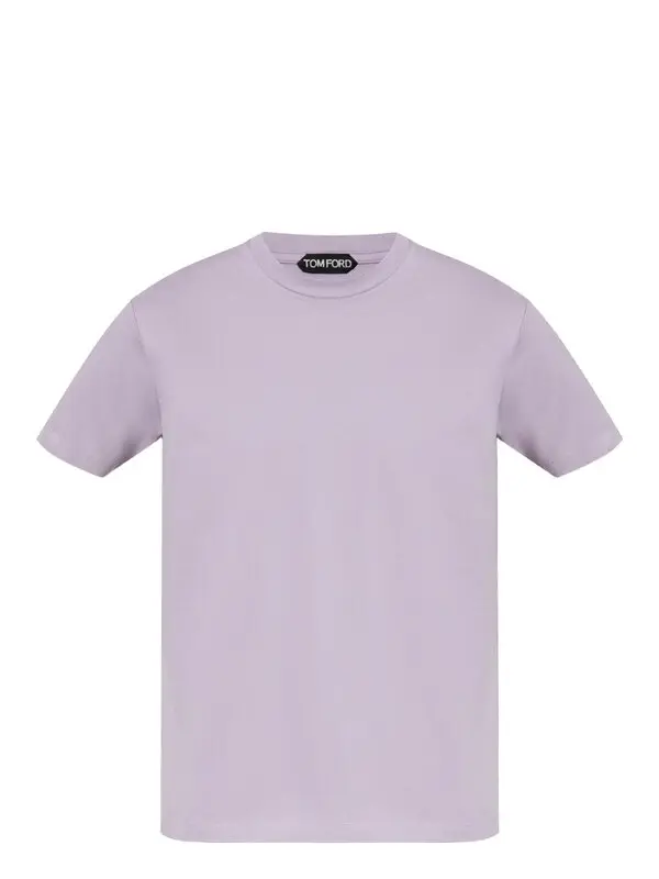 TOM FORD Cotton T-shirt - Purple