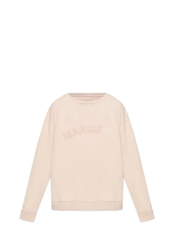MAISON MARGIELA Vintage Effect Sweatshirt - Pink