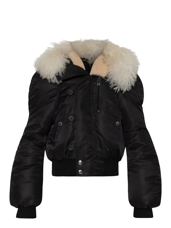 Alexander McQueen Bomber Jacket - Black
