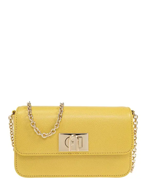 Furla 1927 Mini Shoulder Bag - Yellow