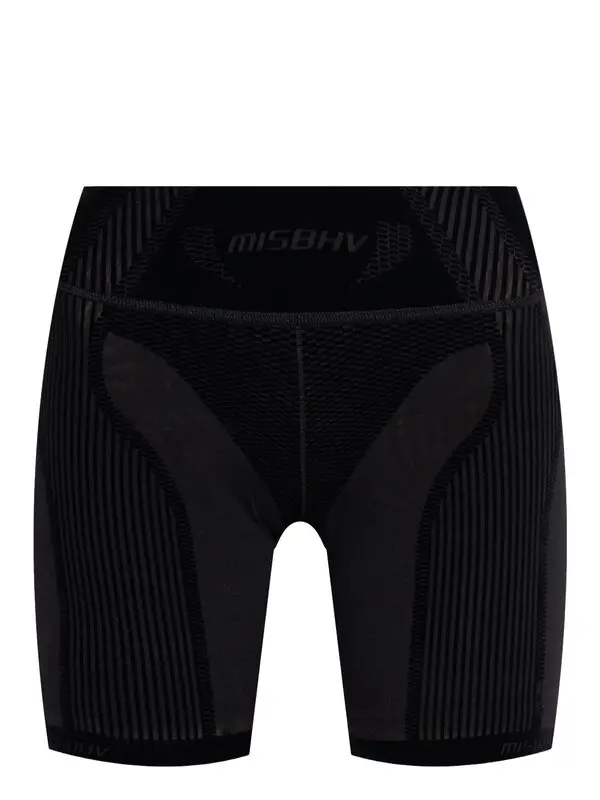MISBHV Logo Sport Shorts - Black