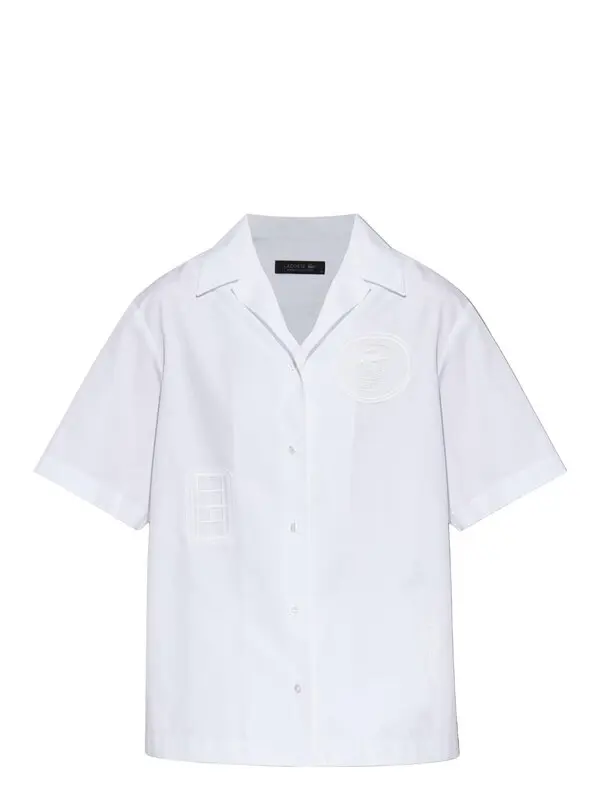 Lacoste Logo Shirt - White